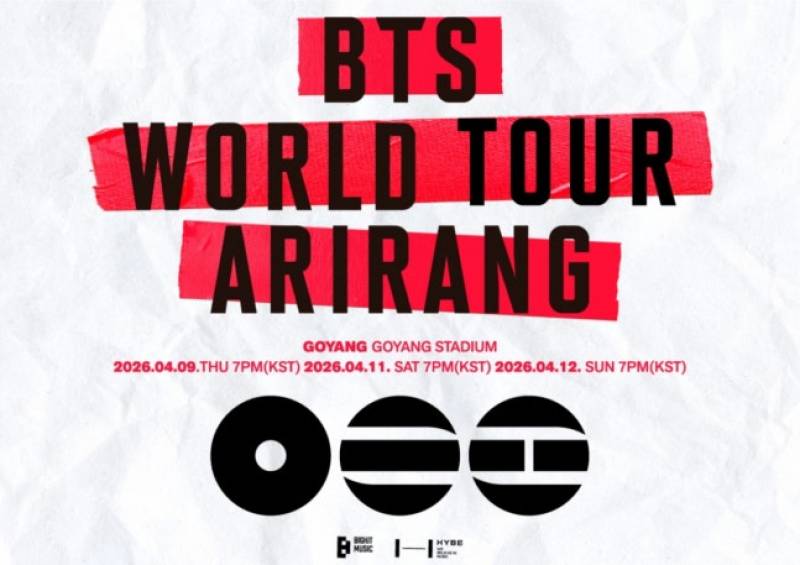 BTS World Tour 'Arirang', Goyang Pre-Sale Sells Out... 2 Additional U.S ...